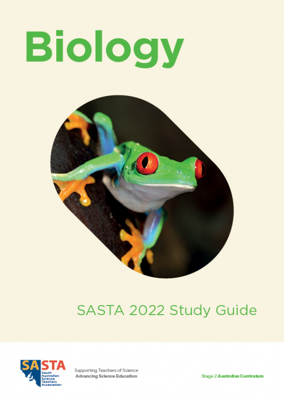SOLD OUT - 2022 Biology Study Guide | South Australian Science Teachers Association